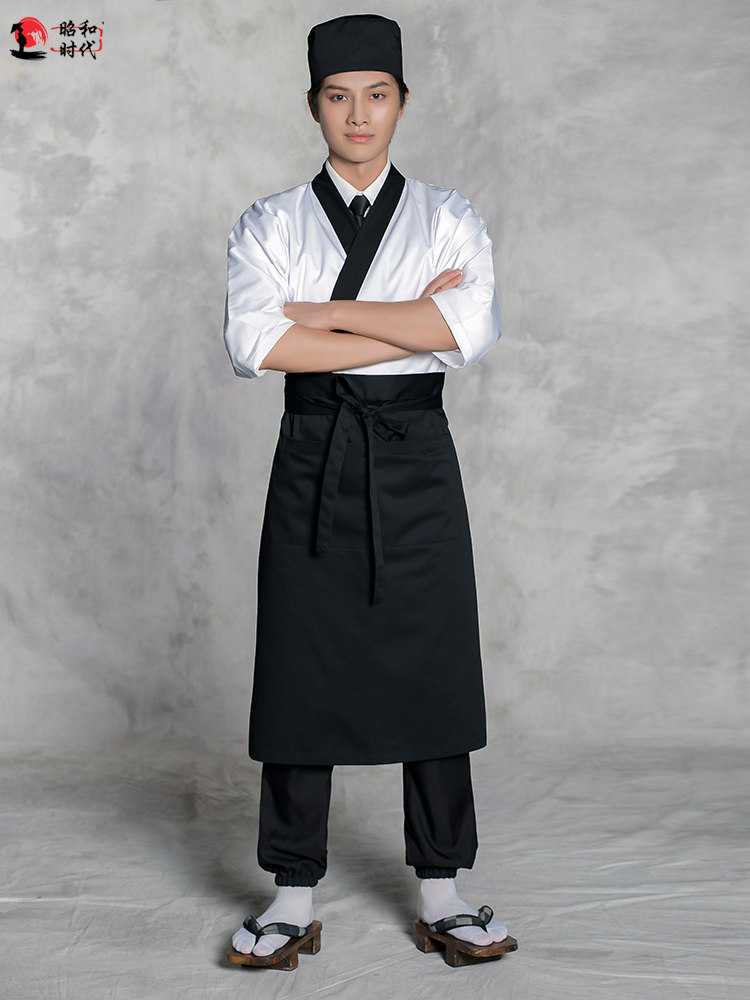 Japanese cooking suit Sushi restaurant waiter work suit Izakaya chef ...