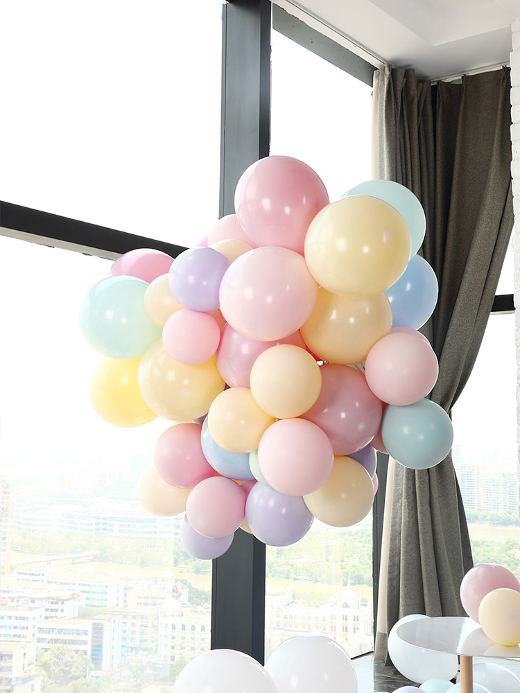 [USD 8.58] Expressive Macaron Balloon Balloon Wedding Anniversary Child ...