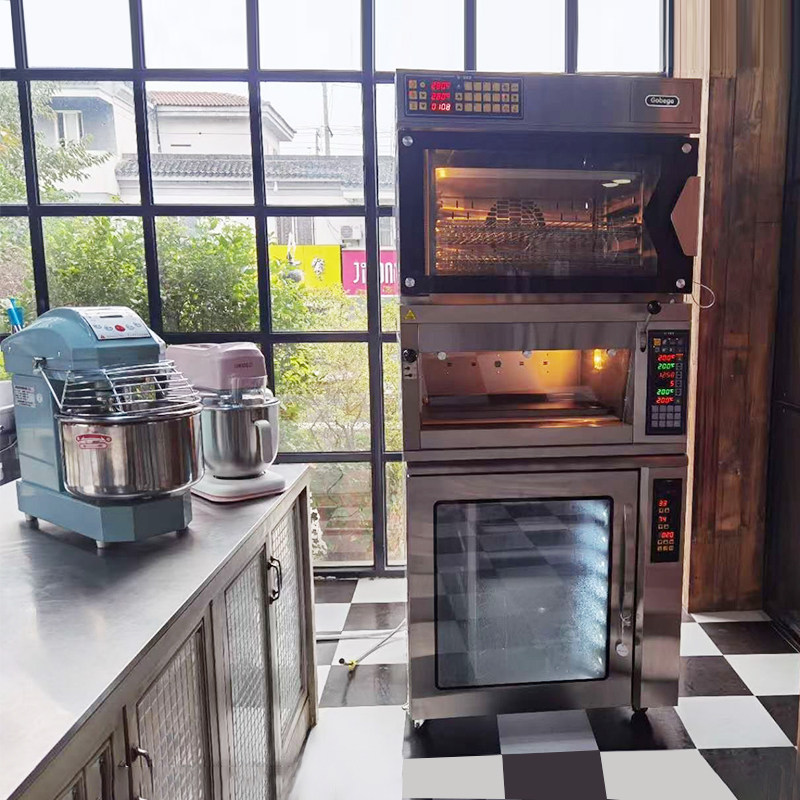 Ukoeo T95 High Brass Commercial Electric oven home baking automatic multi-function mass oven ...