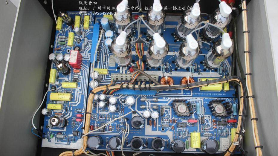 美国汇点COUNTERPOINT SA4参考级胆后级一对；原装管配置_功放系列_凯天音响
