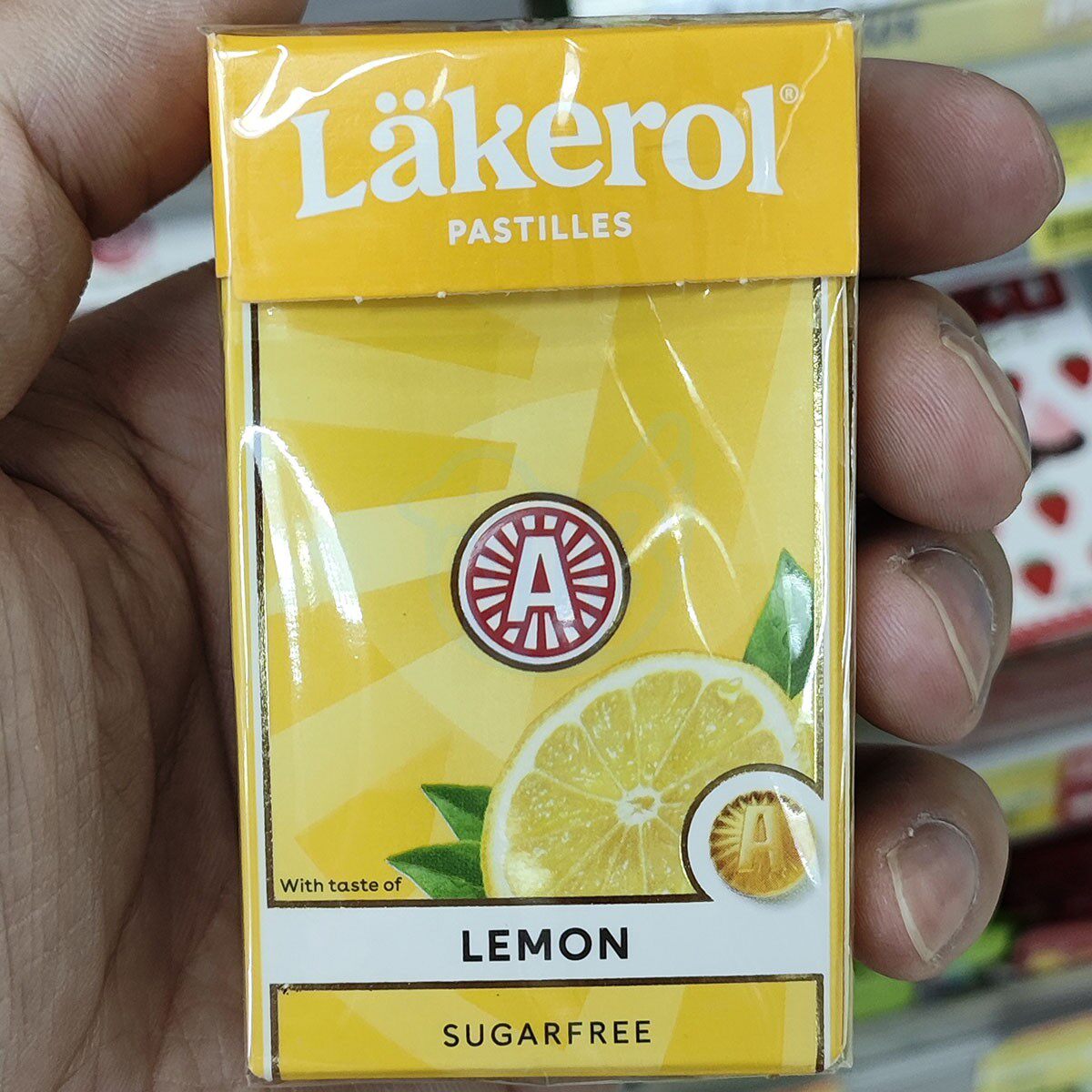 🌟香港代购意大利Lakerol乐奇乐水果柠檬无糖润喉软糖零食，明星同款，你值得拥有！🍋-薄荷糖-淘宝百科网