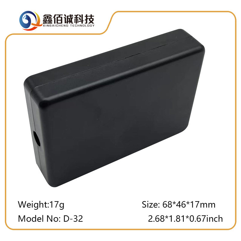 [USD 4.31] S shell general module box DIY open wire printed black ...