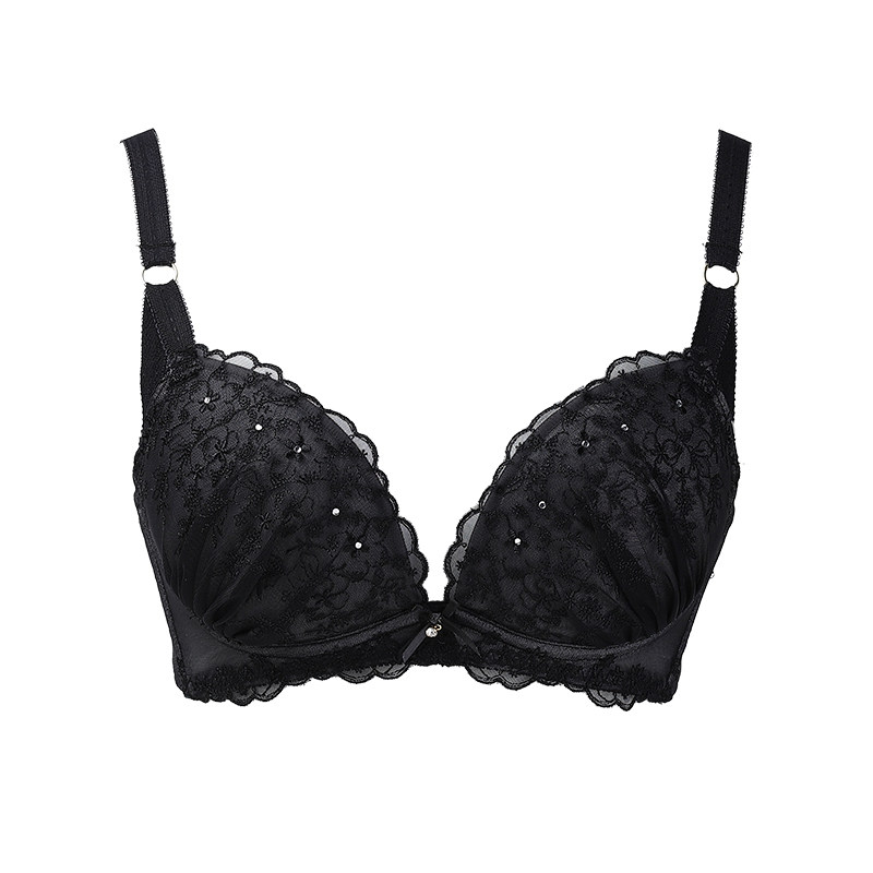 [USD 68.46] tutuanna bra girl thin triangle cup lace net flower ...