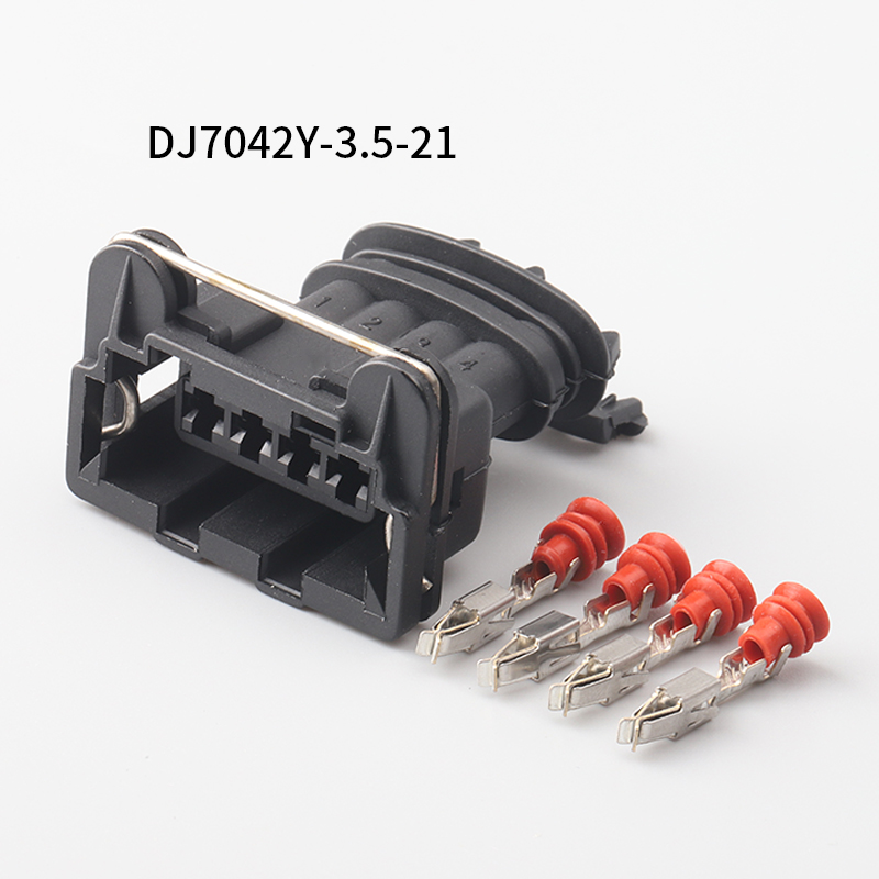 DJ7042Y-3.5-11/21 4P4孔点火线圈 氧传感器插头 汽车接插件-阿里巴巴