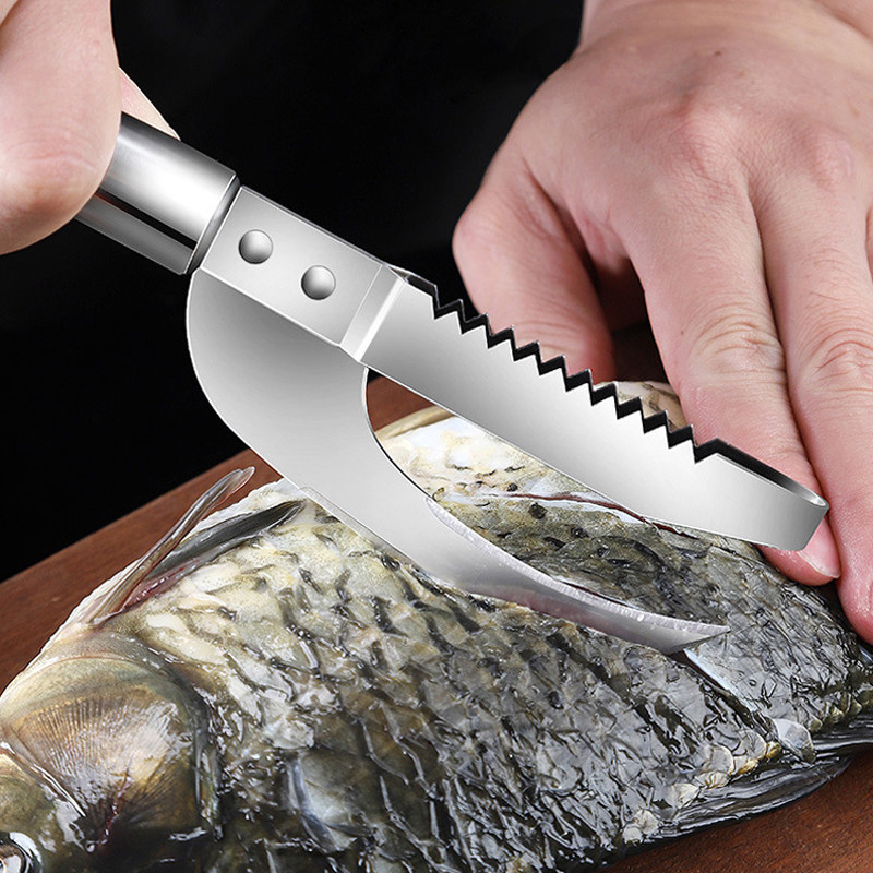 [USD 8.35] Multifunctional fish killer scrape fish scale brush magic ...