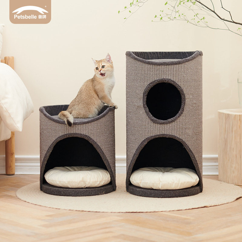 [USD 59.32] Beast Tree Hole Sword Snake Barrel Cat Nest Cat Climbing ...