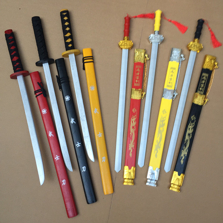 [USD 9.45] Perform anime sword wooden toy sword children's toy cosplay ...