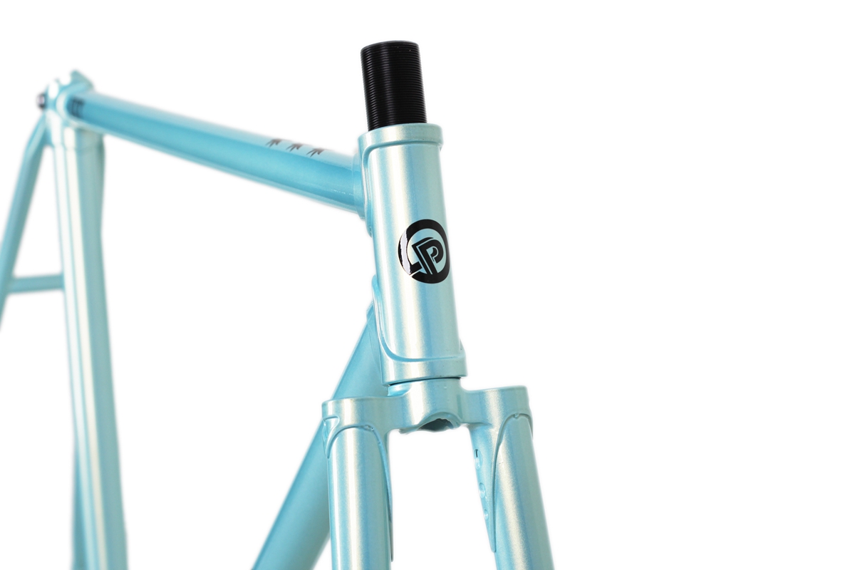 PIZZ-E1 Черная фиксированная Шестерня Ретро велосипедная Рама Steel853 ...