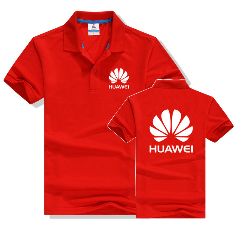[USD 12.47] Huawei Apple Xiaomi Mobile Telecom Polo Short Sleeve T ...
