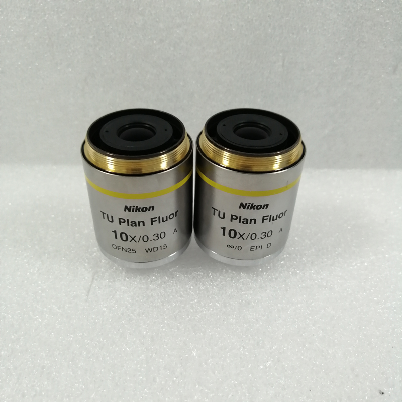 Yahui Nikon Nikon TU Plan Fluor 10X 0 30 BD microscope light and dark field objective lens ...