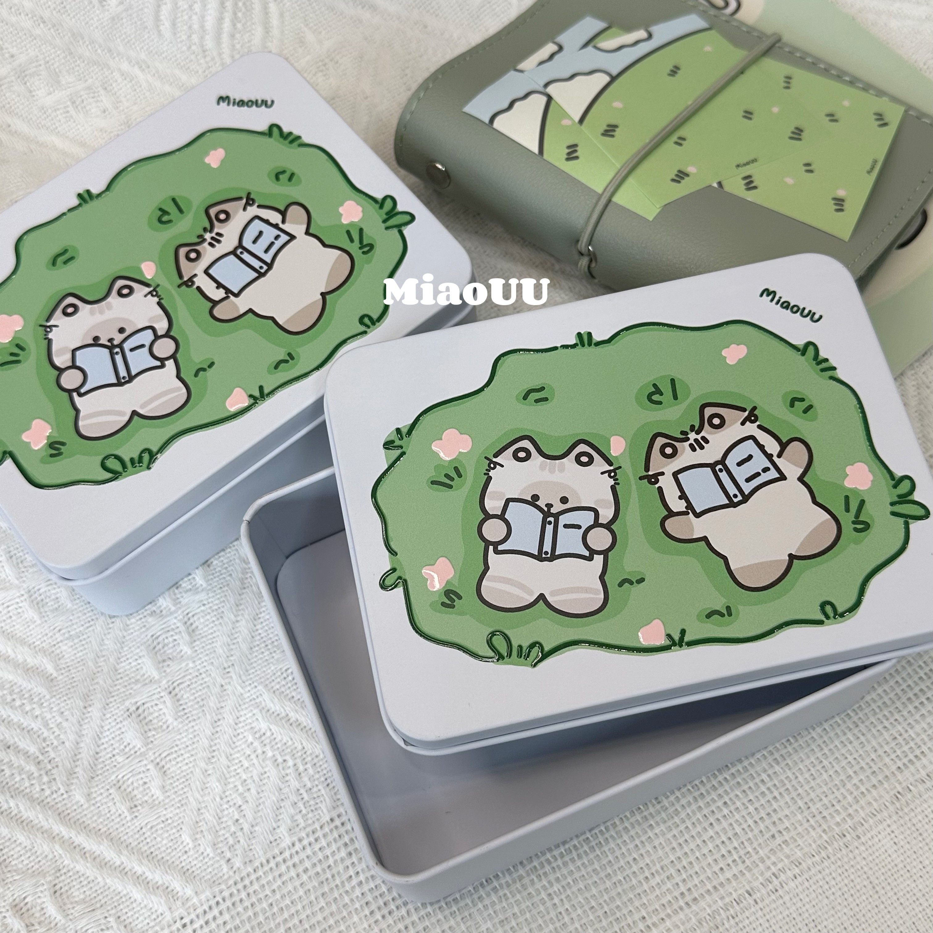Miaouu meow house open-top tin box: the ultimate spring cat card ...