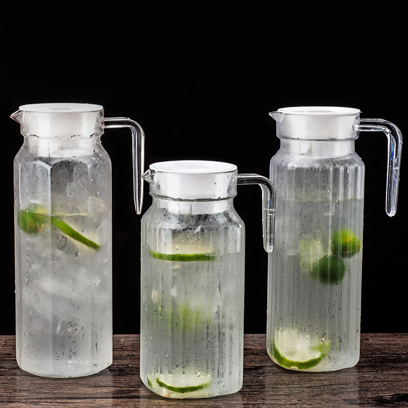 HAISUTO塑料凉冷水壶：耐高温防烫神器，日料餐厅同款，1700ml大容量家用必备！-冷水壶-淘宝百科网