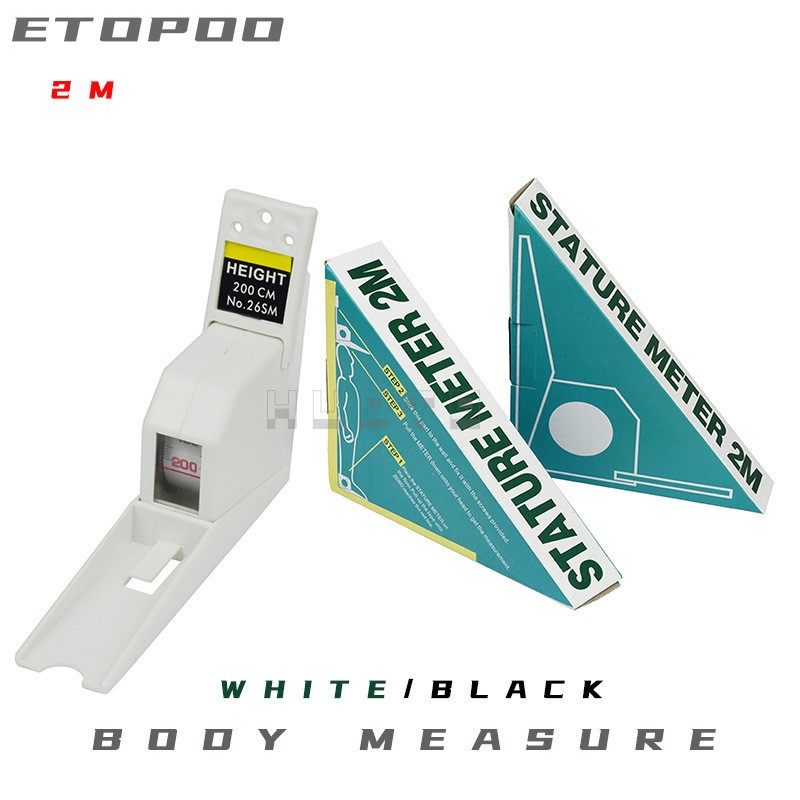 [USD 8.64] Telescopic scale 2 meters tall ruler 200cm height measuring ...