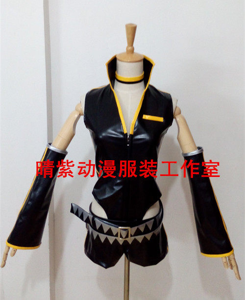 💃 Kagamine rin len punk outfit cosplay costume – step into the world of ...