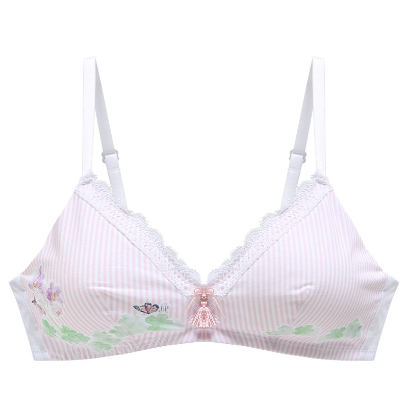 [USD 27.79] Yi Lanfen girls' bra thin push up Japanese high school ...