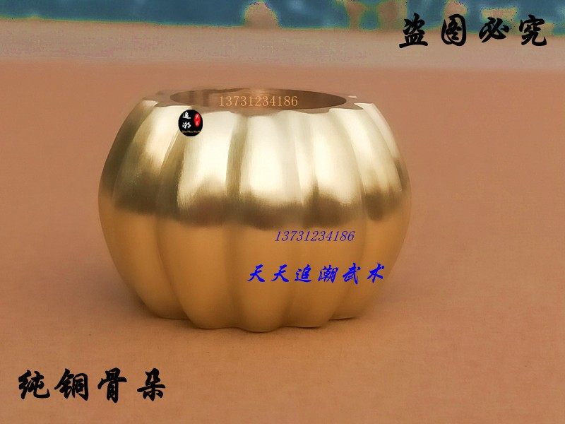 Pure Copper Bone Duo Equestrian Hammer Martial Arts Hammer Gold Melon ...