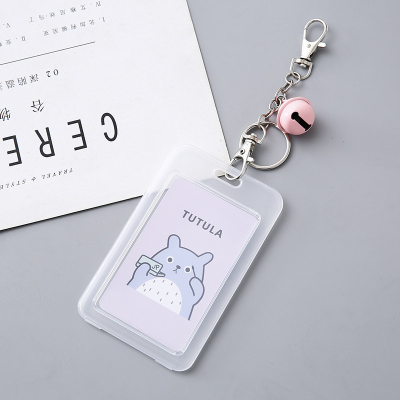 [USD 13.83] Japanese authentic MUJI transparent bus card set female ...
