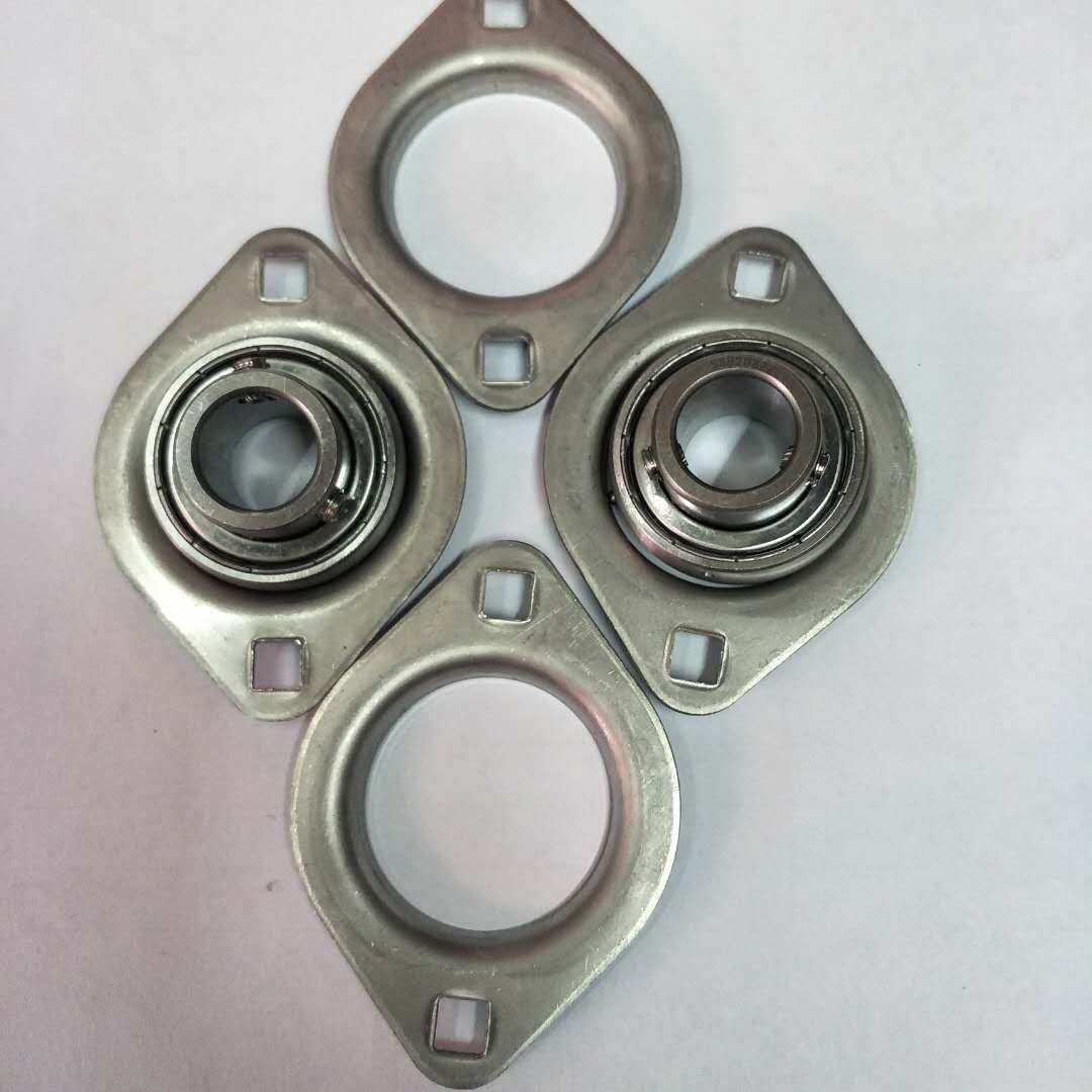 [USD 11.29] 304 Material Stainless Steel with Bearings SPFL202 SPFL203 ...