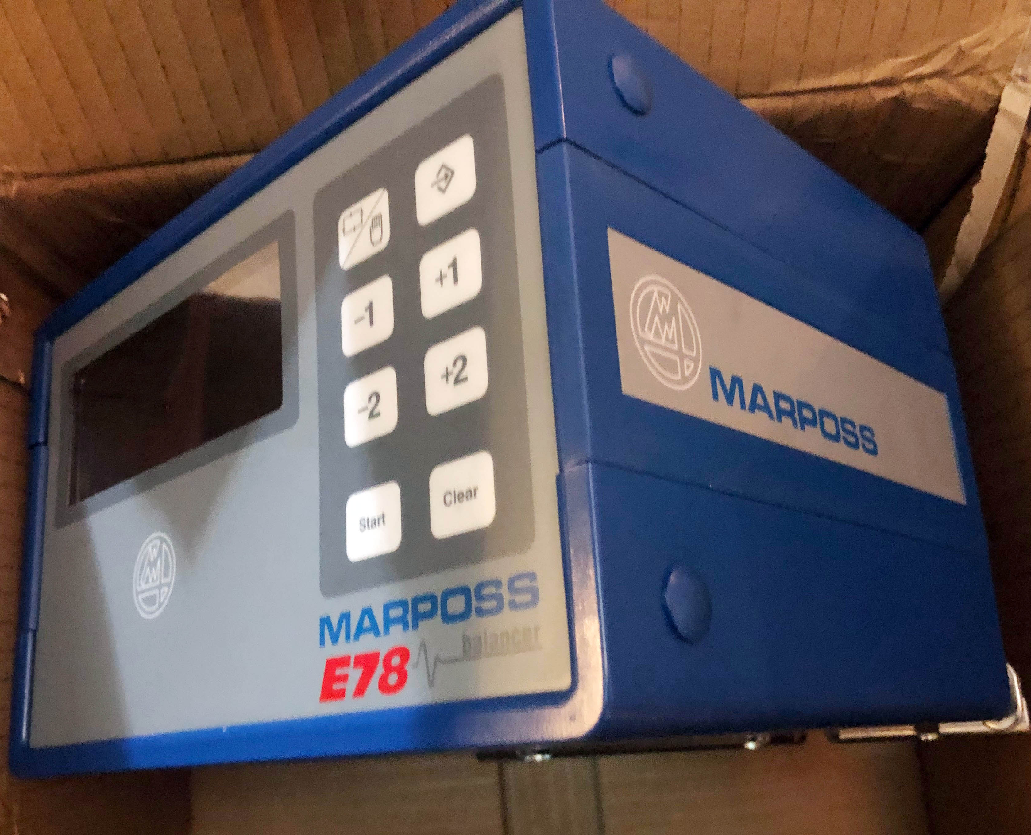 8307863010 dynamic balance MARPOSS Marpos E78 gauge 8307863110 display amplifier