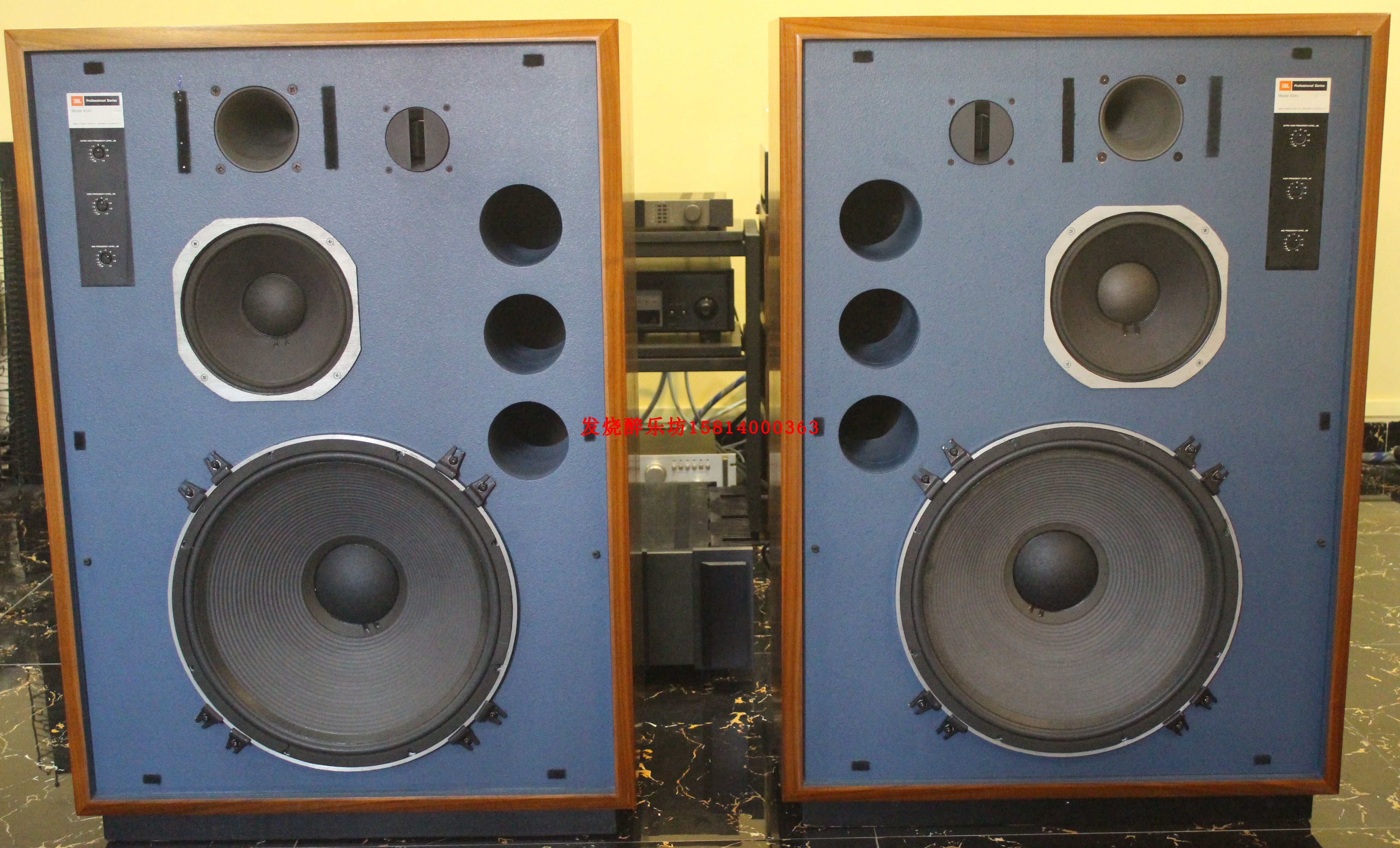 JBL4345旗舰重量顶级发烧HIF监听落地箱（罕见18寸超低音） - 淘宝店-发烧醉乐坊 - 港澳台深圳珠海地区及国外 - 胆艺轩音响材料网 ...