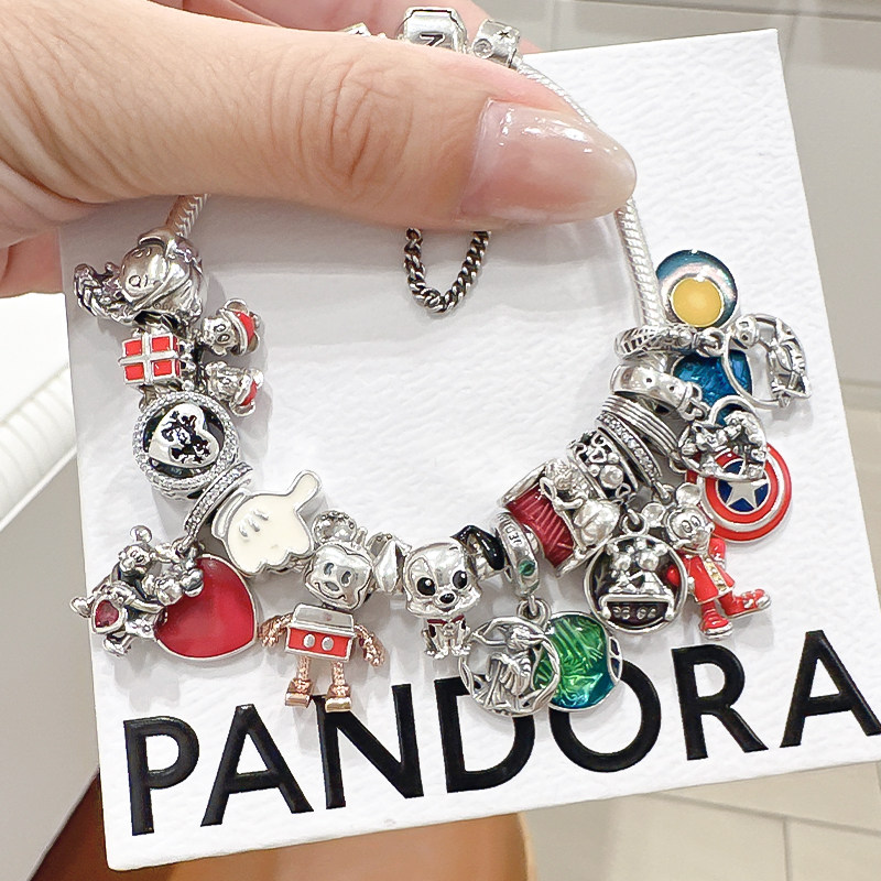 [特惠清仓-漫威迪士尼串饰]潘多拉pandora串珠吊坠珠子女生日礼物