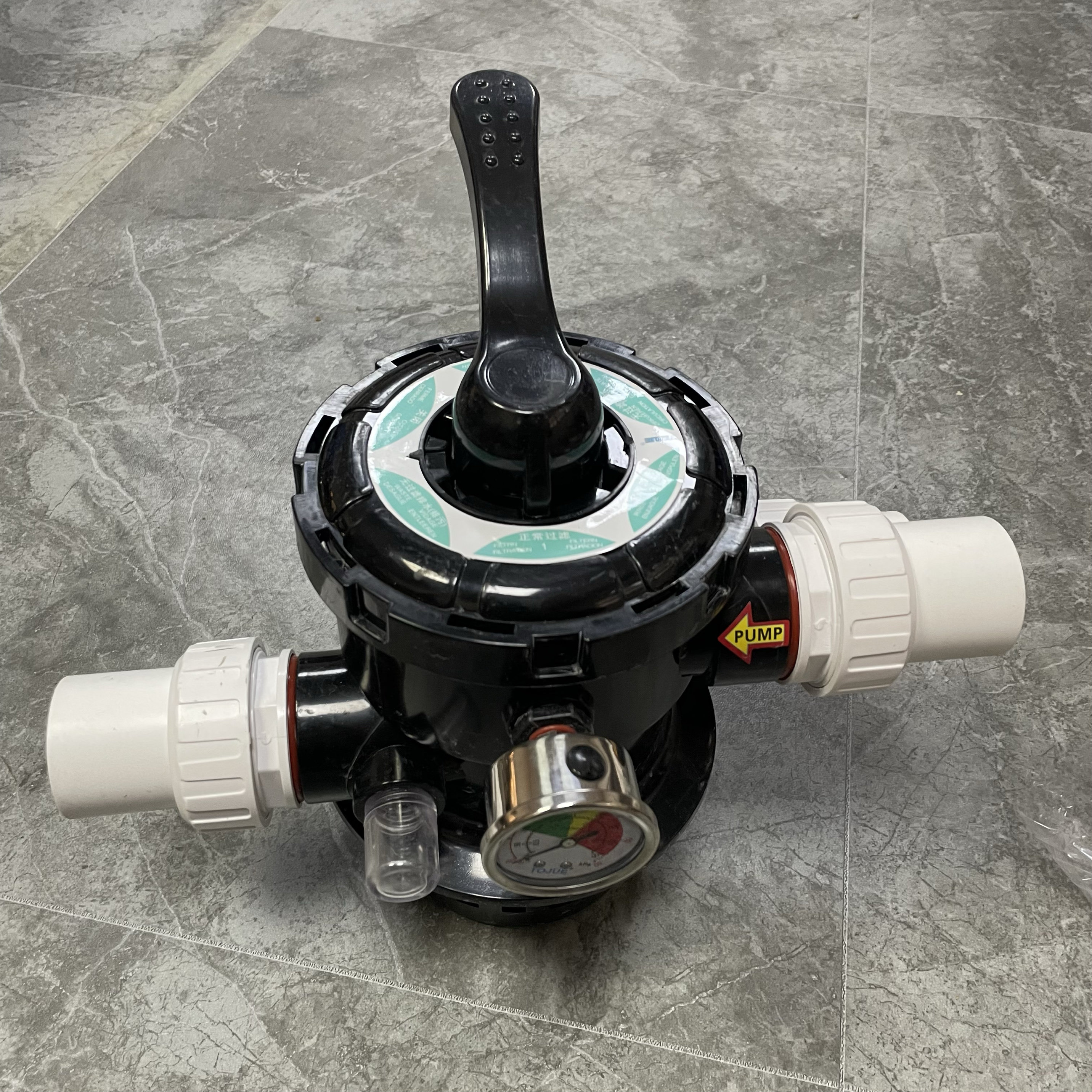 Swimming pool filter sand tank six-position valve: 🌊 Home pool cleaning tool, make your pool ...