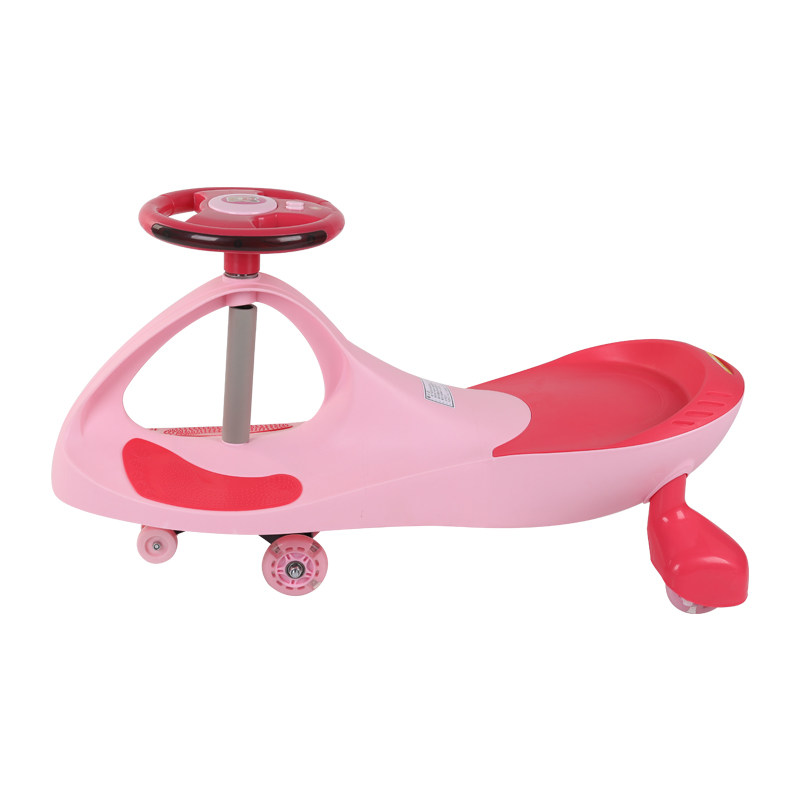 Buy Children twisting car boy girl baby silent wan-way wheel car anti ...