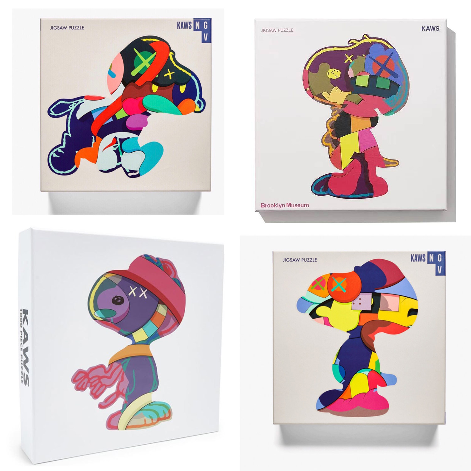 现货kaws x MOMA全系列拼图：史努比墨尔本限定版，拼出你的艺术梦！-拼图-淘宝好物网