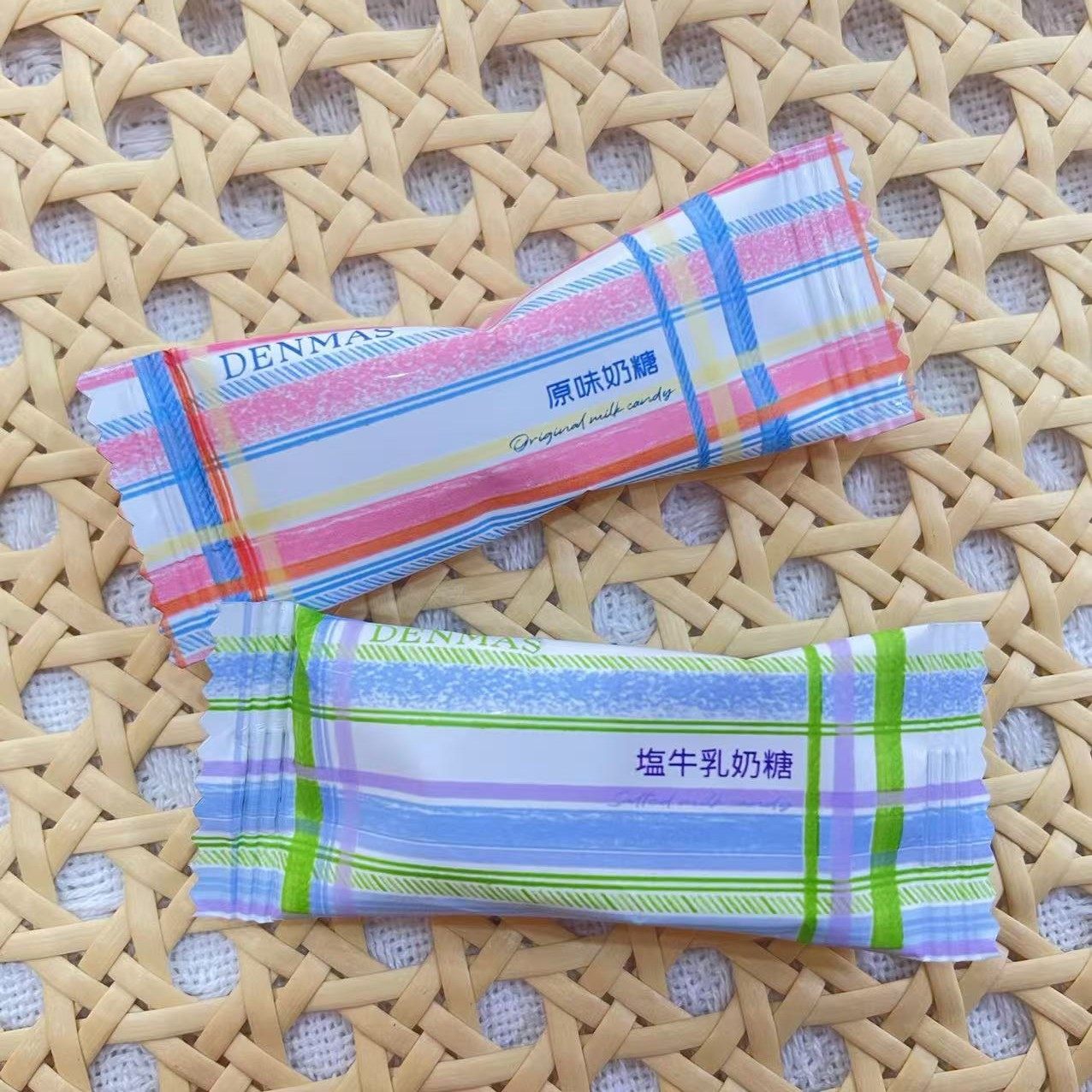 丹瑪仕 DENMAS 鹽牛乳味奶糖 原味奶糖喜糖 喜糖零食搭配