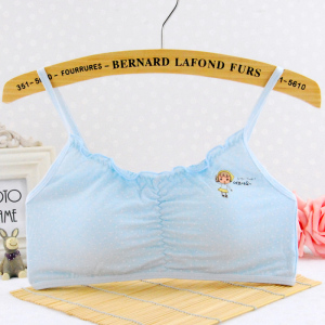 Girls underwear Developmental middle school girls thin section cute bra ...