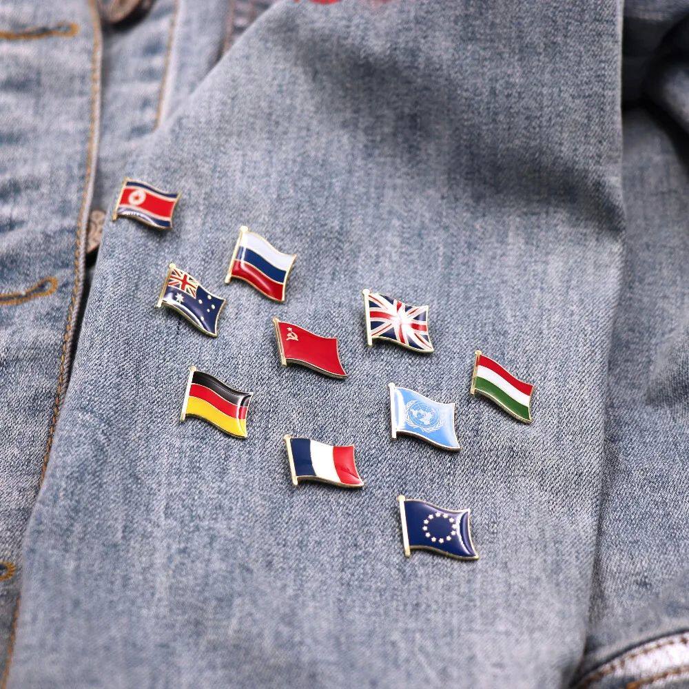 Wholesale 300+ Countries Flag Laple Pin Badge Pin for You CH