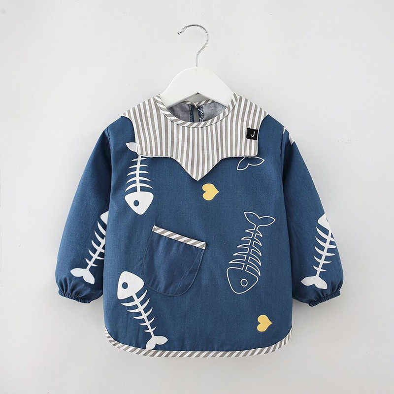 Must-have for spring '25! pure cotton baby smock – stain-proof ...