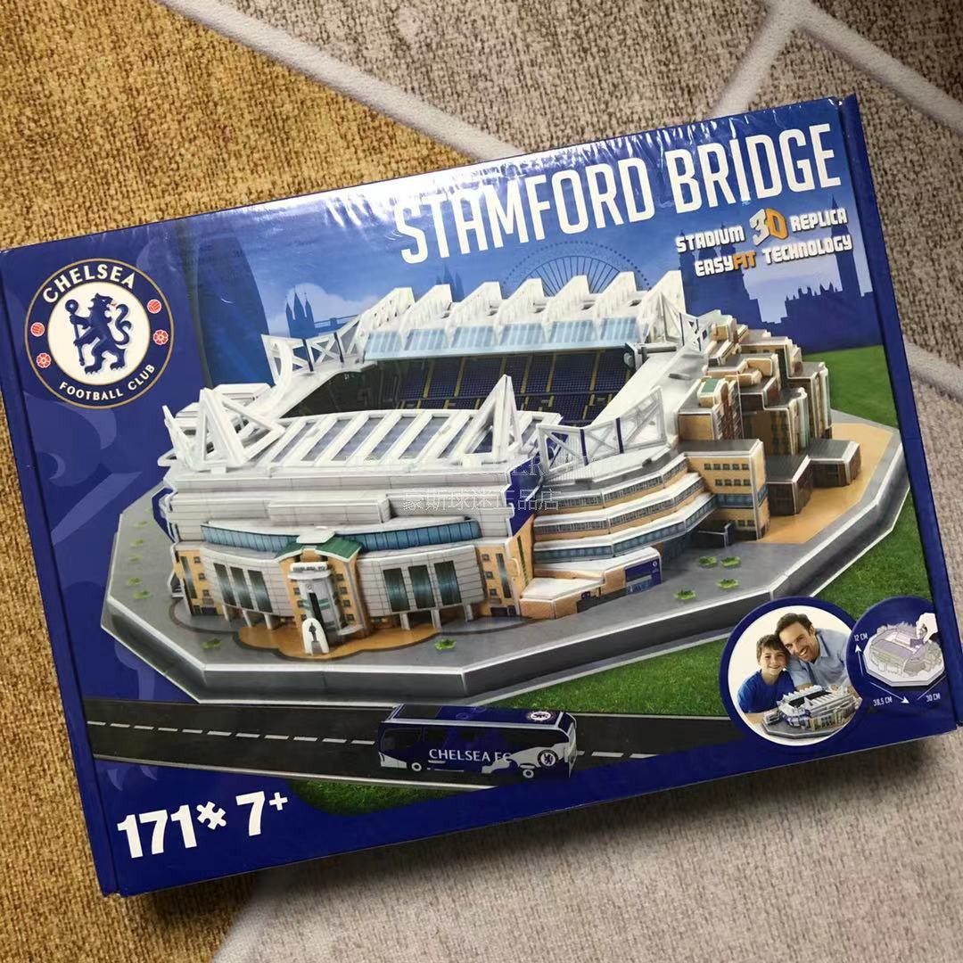 [USD 109.41] Chelsea Stadium Jigsaw Puzzle British Genuine Spot ...