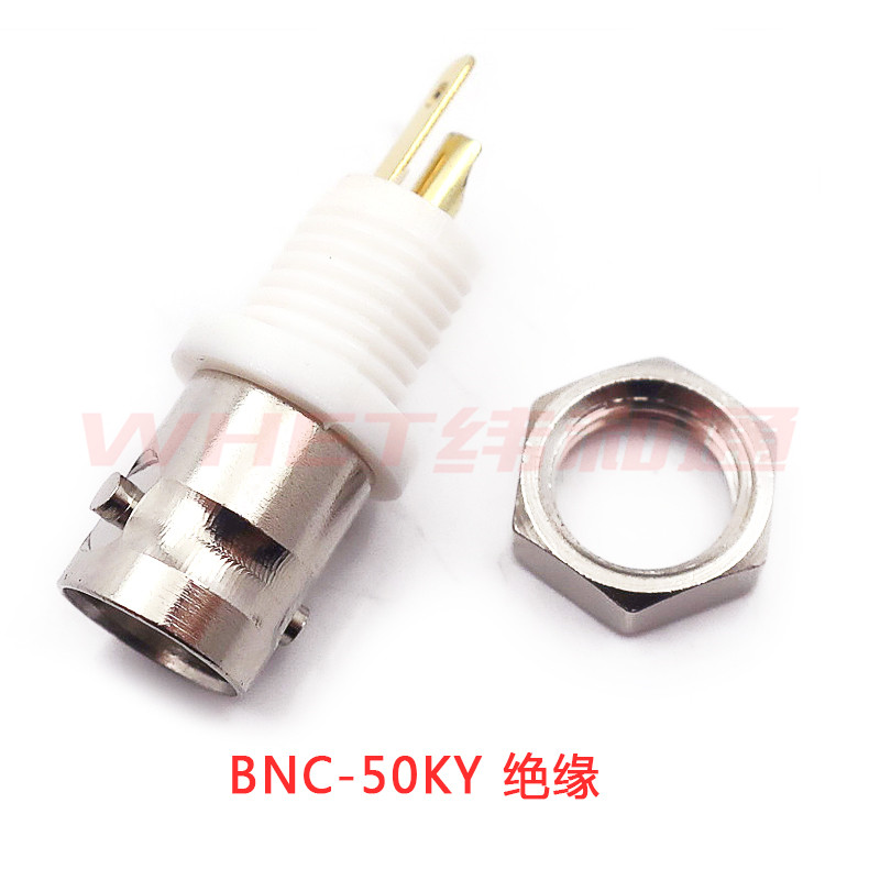 [USD 4.69] BNC BNC BNC-KWE Q9 mother head 50KY oscilloscope socket BNC joint video monitoring ...