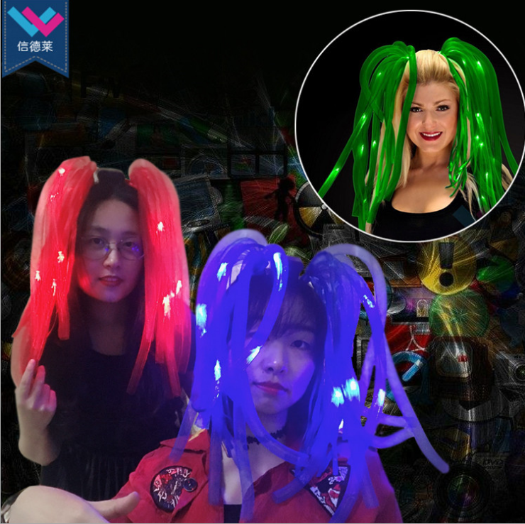 Halloween's new glow-in-the-dark favorite: led light-up braided ...