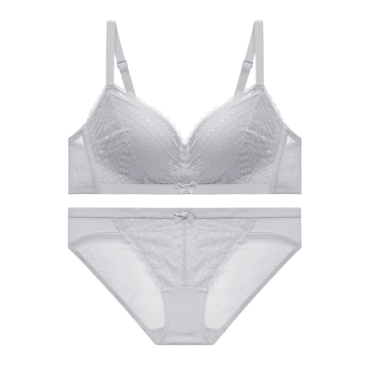 bodypops Bra Underwear Set Comfortable Breathable Sexy Lace No Steel ...