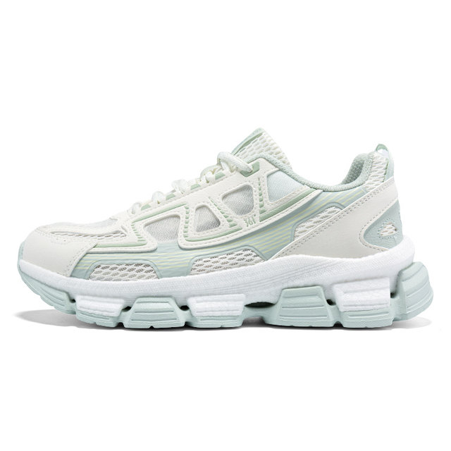 Traceable 361 degree women's sports shoes breathable mesh dad shoes ...