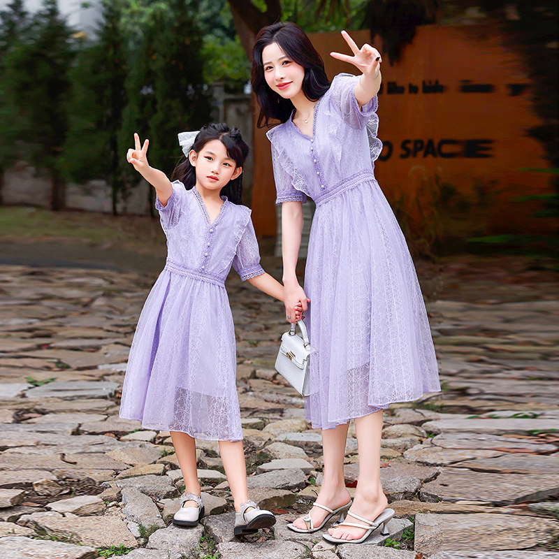 Unique and stylish mother-daughter matching dresses for summer 2025 ...