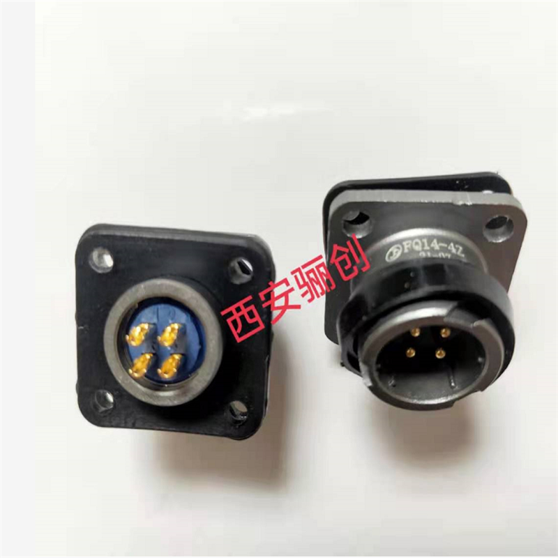 FQ14-4ZJ FQ14-4ZK连接器FQ14-4TJ FQ14-4TK-8航空 插座插头4芯FQ