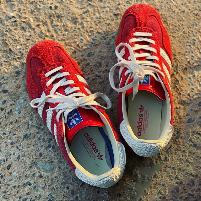 Adidas Clover Red German Training Shoes Women's Shoes Men's Shoes ...