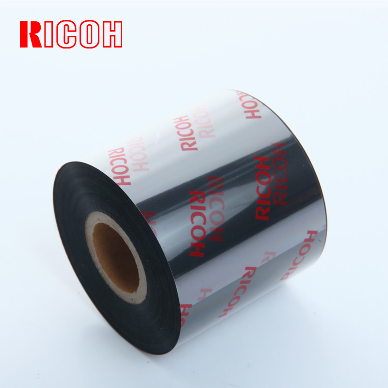 Original RICOH Ricoh B110A 80mm x 300m Hybrid Base Ribbon Thermal ...
