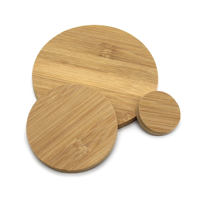 Round bamboo wood board DIY homemade building model material round wood ...