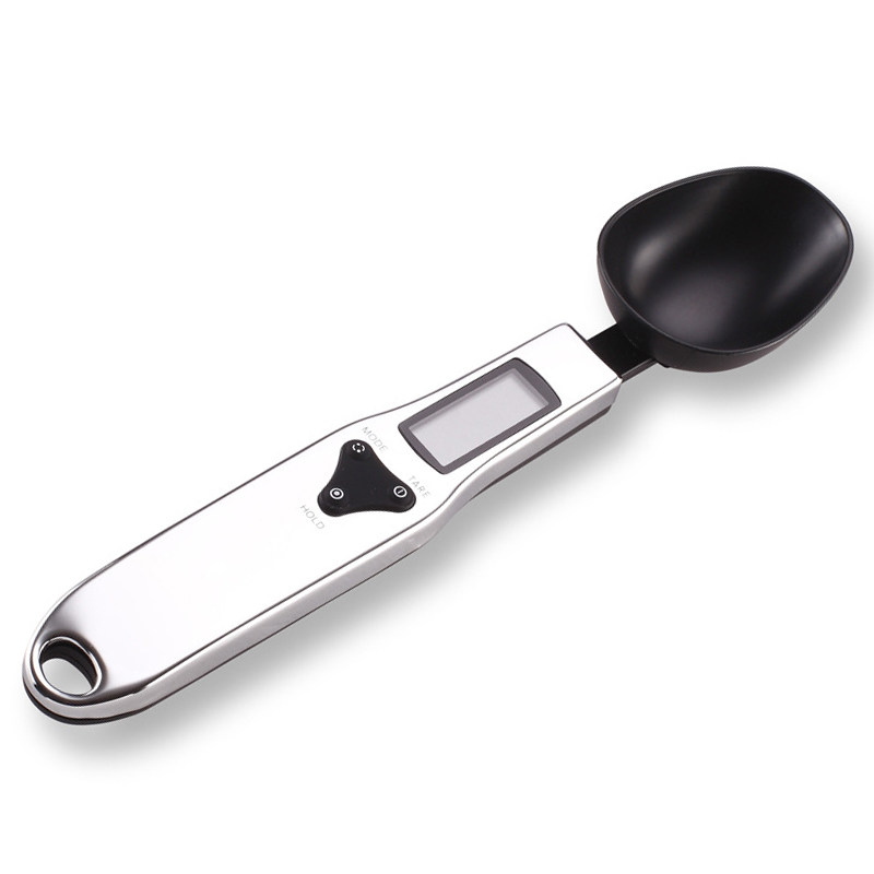 [USD 12.18] Electronic measuring scoop 500g 01g Kitchen weighing scoop ...