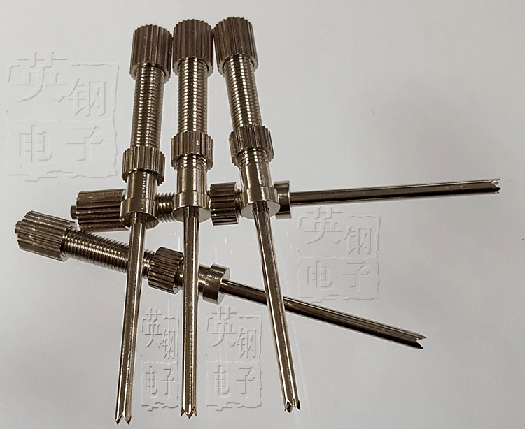 Threaded ejector screw probe Pogo pin Telescopic test pin 186-1Q Male ...