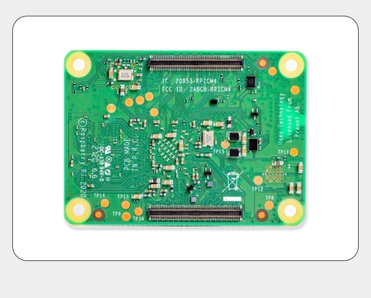 树莓派CM4 官方原装 Raspberry Pi 计算模块 CM4IO 底板-阿里巴巴