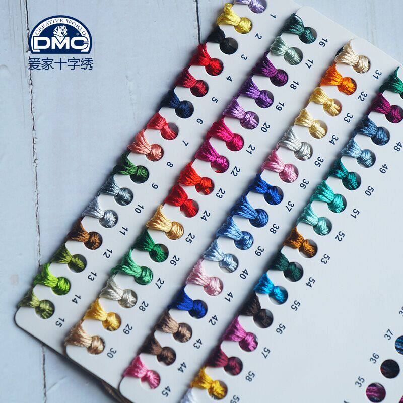 Dmc cross stitch thread art1008f: luminous thread + lurex thread, 60 ...