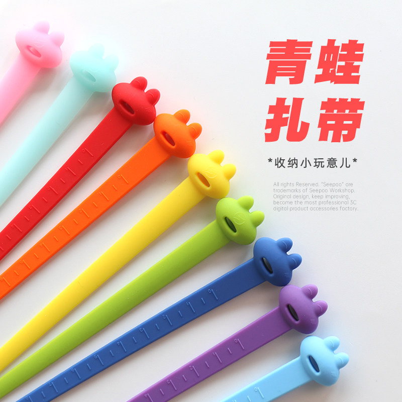 Are you still struggling with messy cables? seepoo silicone cartoon ...