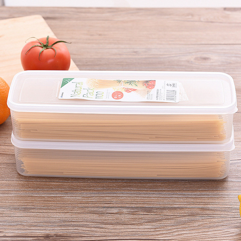 [USD 14.83] imported japanese household noodle storage box hanging ...