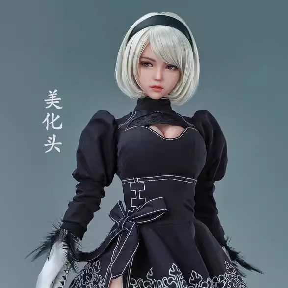 💃少女心爆棚！SGD STUDIO SGD-002 1/3 战斗女孩 2B姐姐硅胶可动人偶，美到窒息！-兵人/雕像专区-淘宝好物网