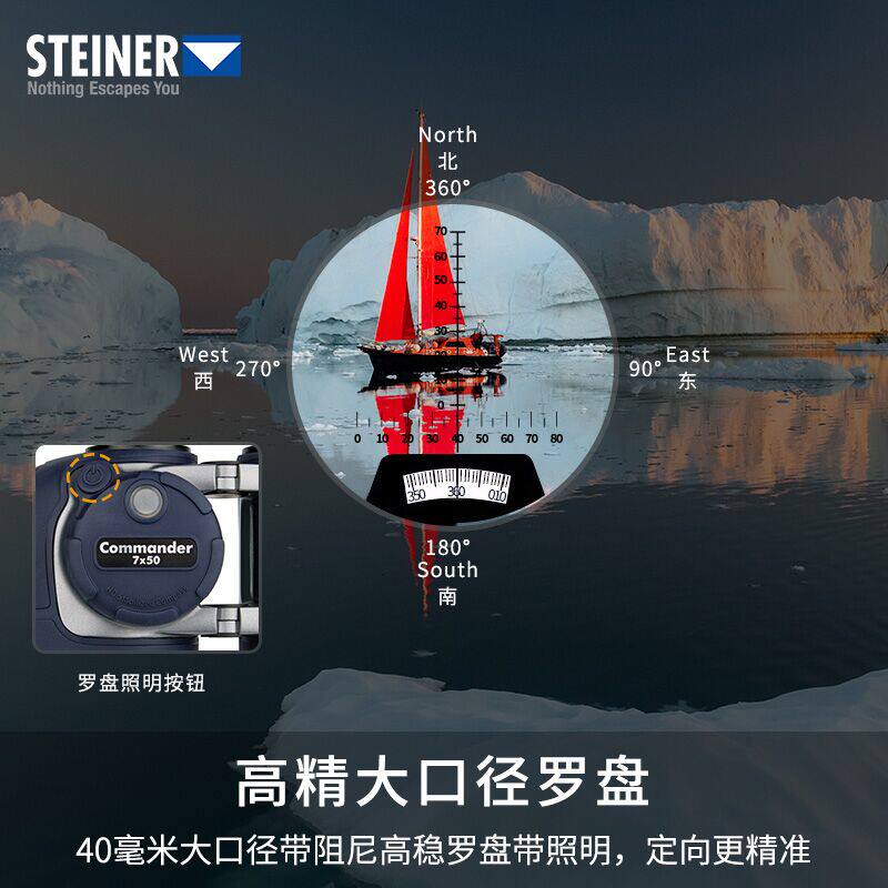 视得乐STEINER 2347双筒望远镜：航海探险必备神器，舰队司令级享受！🌟-普通望远镜-淘宝好物网